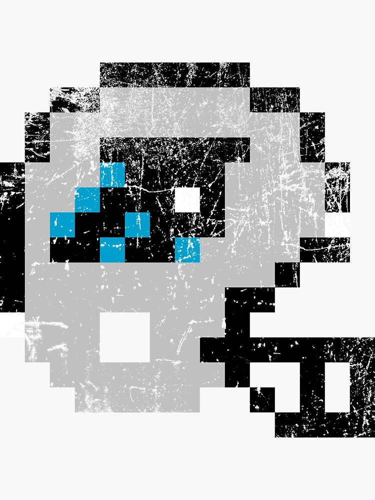 "CAR Distressed Football Helmet" Sticker for Sale by SuperRetroBowl ...