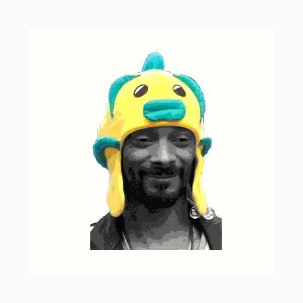 "Snoop gone fishing" Art Print for Sale by MTRFKR | Redbubble