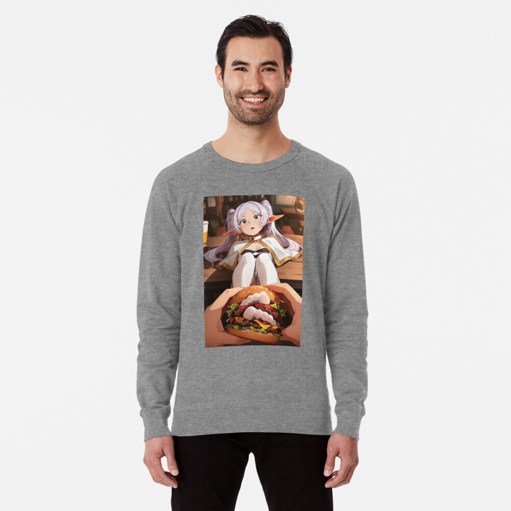 "Frieren: Beyond Journey's End- Frieren Feet Burger" Poster for Sale by ...