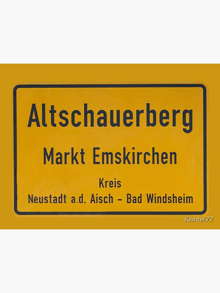 "Drachenlord Poster - Altschauerberg Shield (Original) | Upscaled, high ...