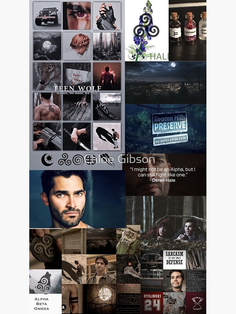 "Teen-wolf" Poster for Sale by Shawn-gus-psych | Redbubble