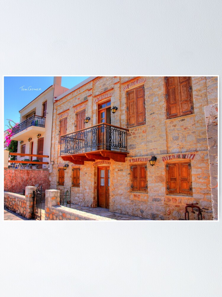 "Halki house" Poster for Sale by Thomas Gomez | Redbubble