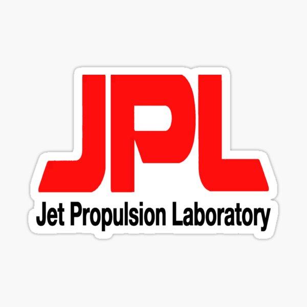 "JPL" Sticker for Sale by Quatrosales | Redbubble