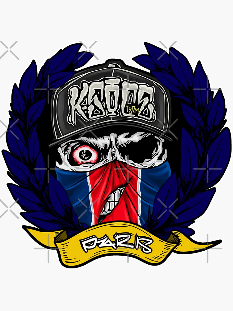 "K-Soce Rage Of Paris" Sticker for Sale by canvasriddle | Redbubble