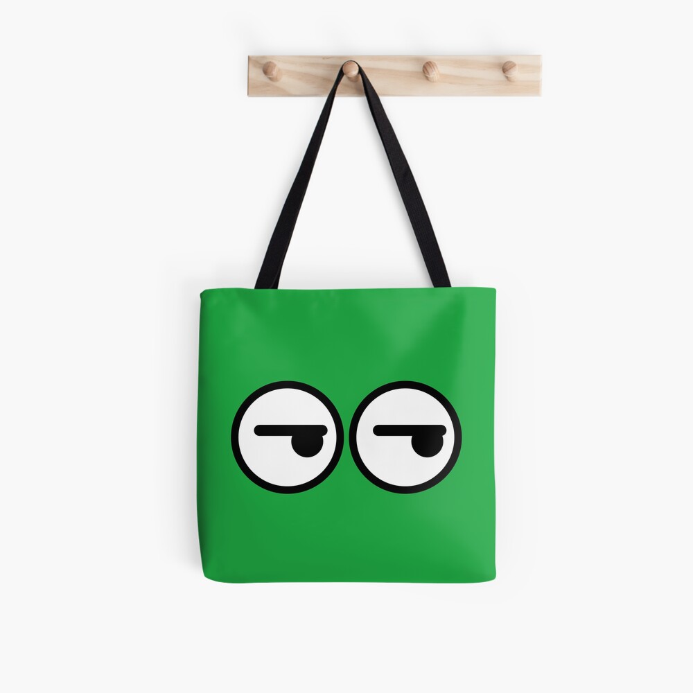 "Kubi - the square emoticons – Tsk Tsk, the skeptical face" Sticker for ...