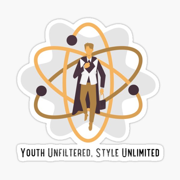 "Youth Unfiltered, Style Unlimited - Youth Artist" Sticker for Sale by ...