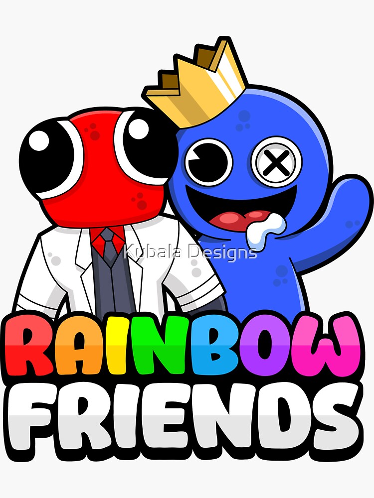 "Rainbow Friends Characters Roblox" Sticker for Sale by Marek Kubala ...