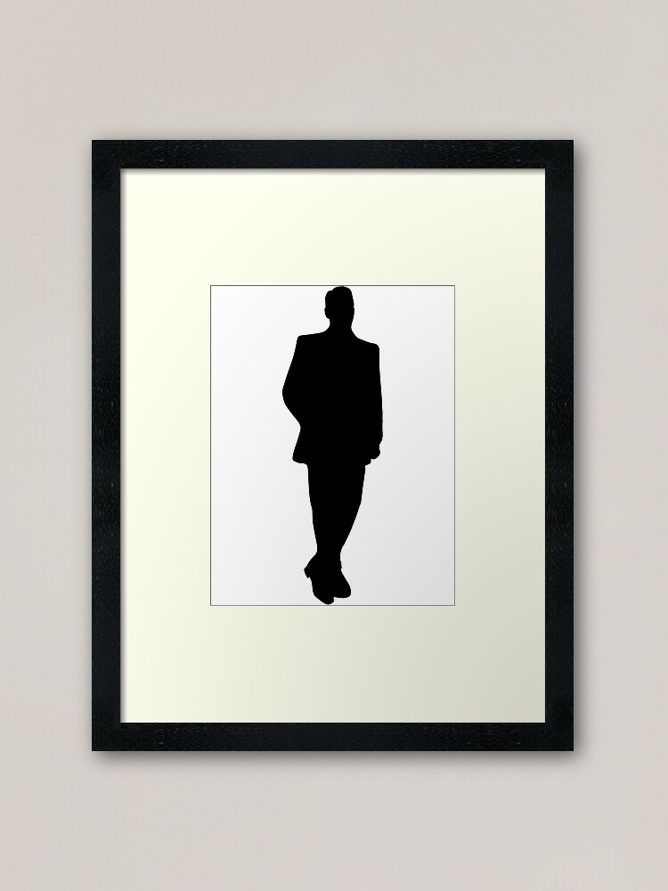 "Ronald Reagan Silhouette" Framed Art Print for Sale by ChandlerLasch ...
