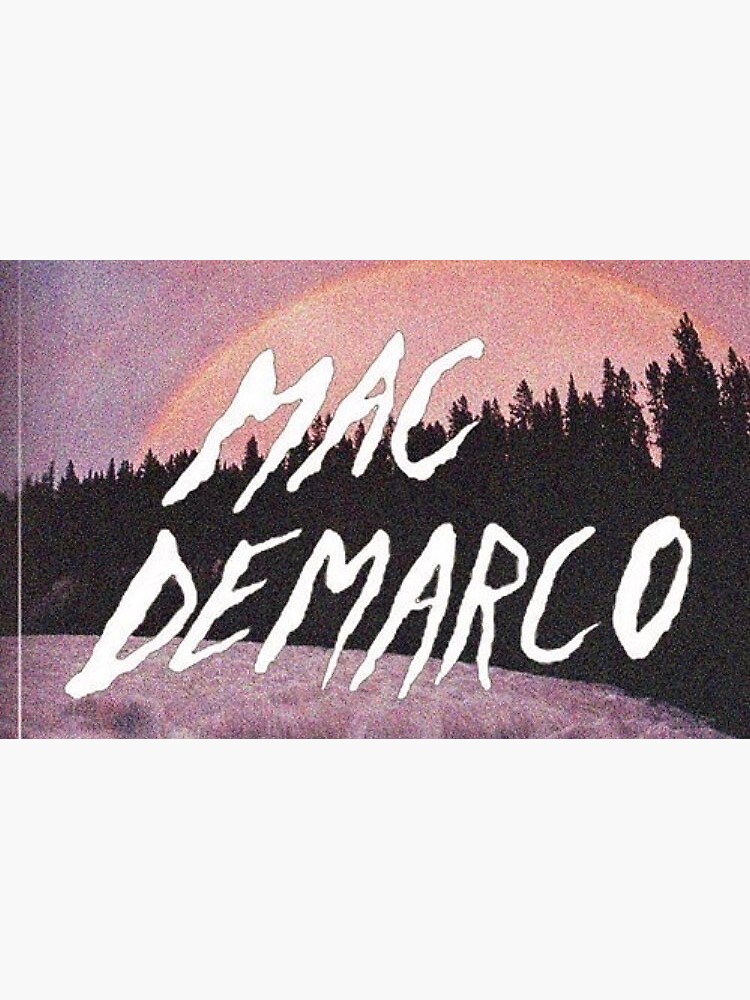 "Mac DeMarco " Sticker for Sale by RebeccaWard- | Redbubble