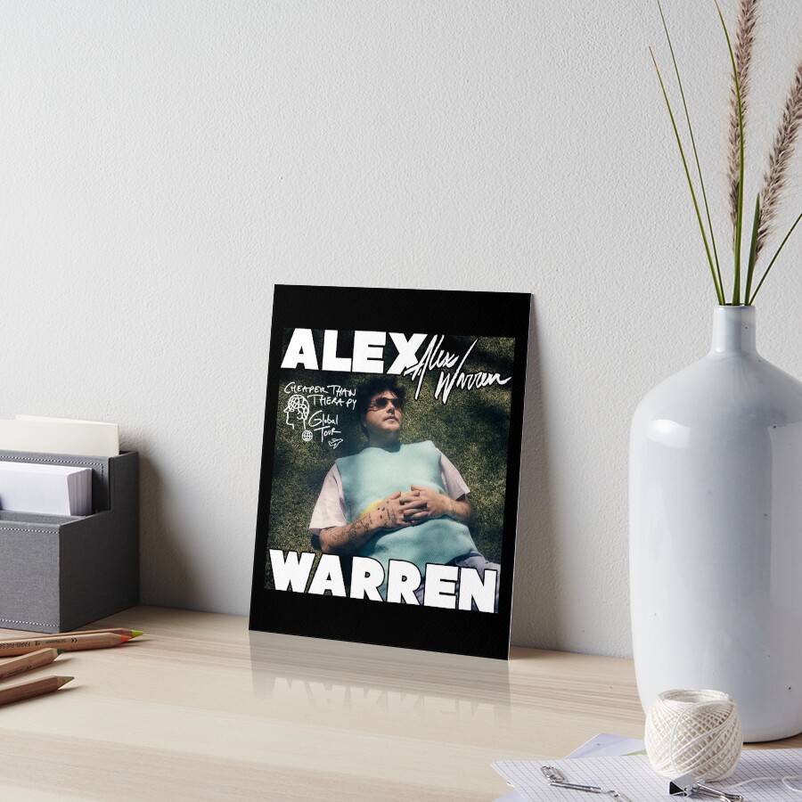 "Alex Warren Inspired Fan Art Design" Poster for Sale by quotes-print ...