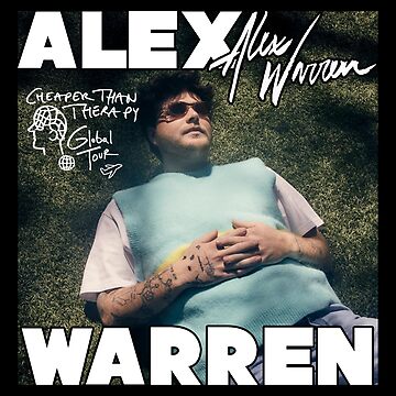 "Alex Warren Inspired Fan Art Design" Poster for Sale by quotes-print ...