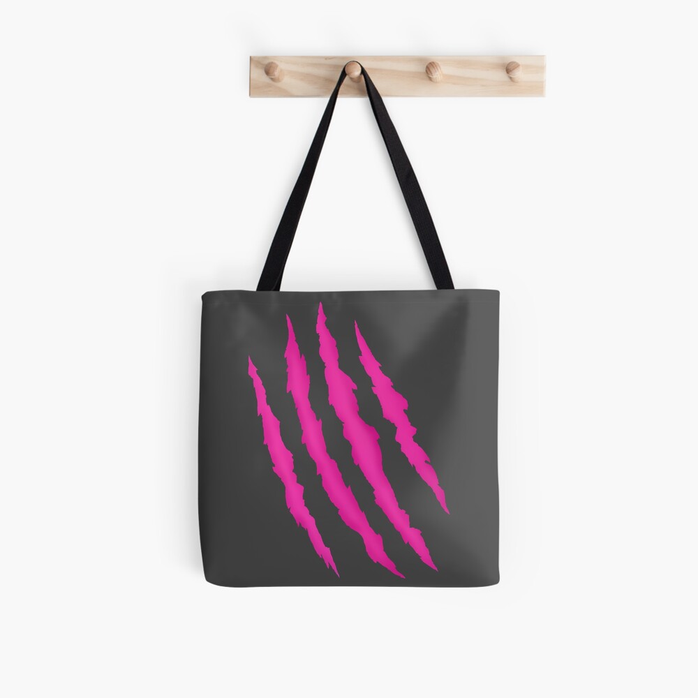 "PINK CLAW MARKS" Sticker for Sale by MortalDesigns | Redbubble