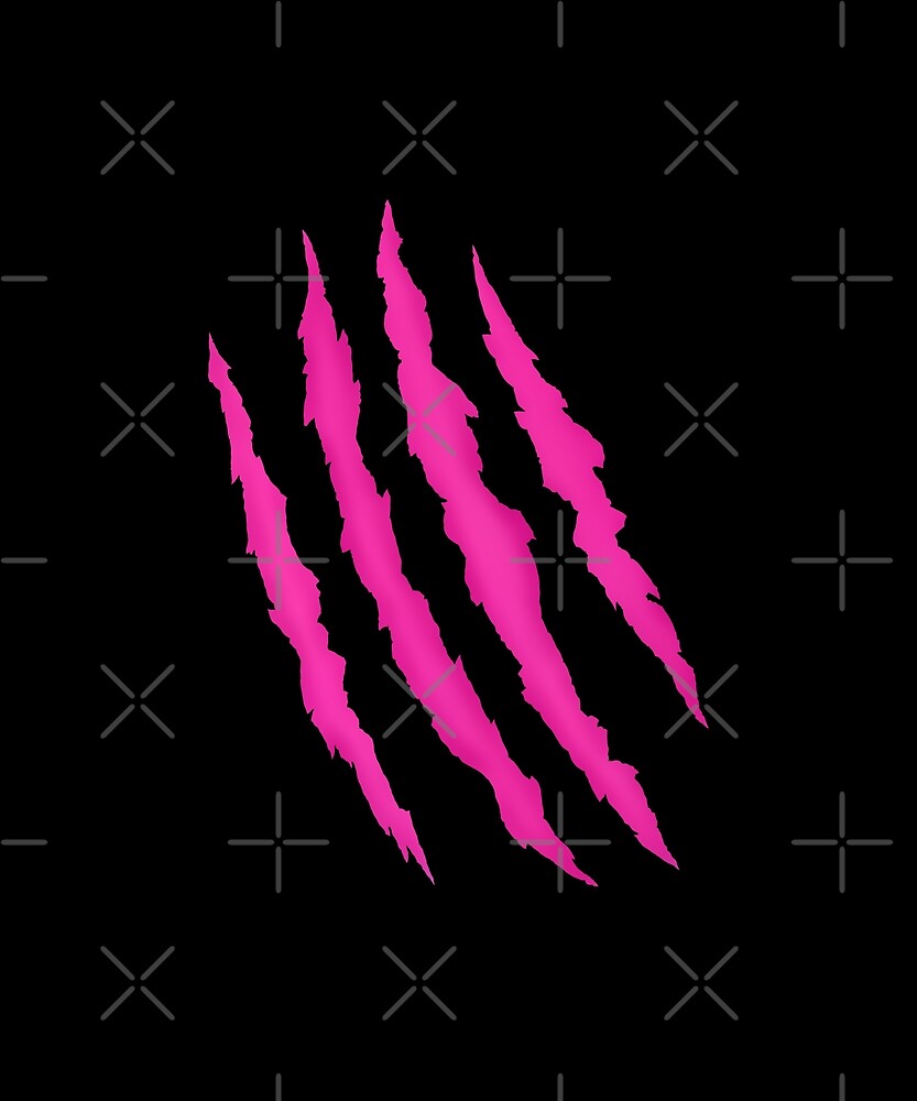"PINK CLAW MARKS" by MortalDesigns | Redbubble
