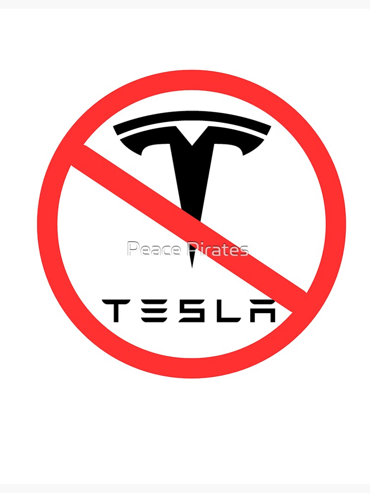 "Do Not Tesla" Sticker for Sale by cslamo | Redbubble