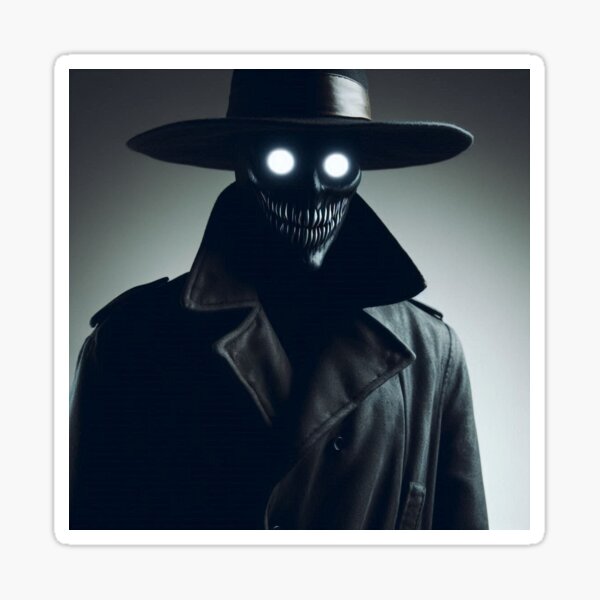 "The Hat Man: Sleep Paralysis Nightmare" Sticker for Sale by ...
