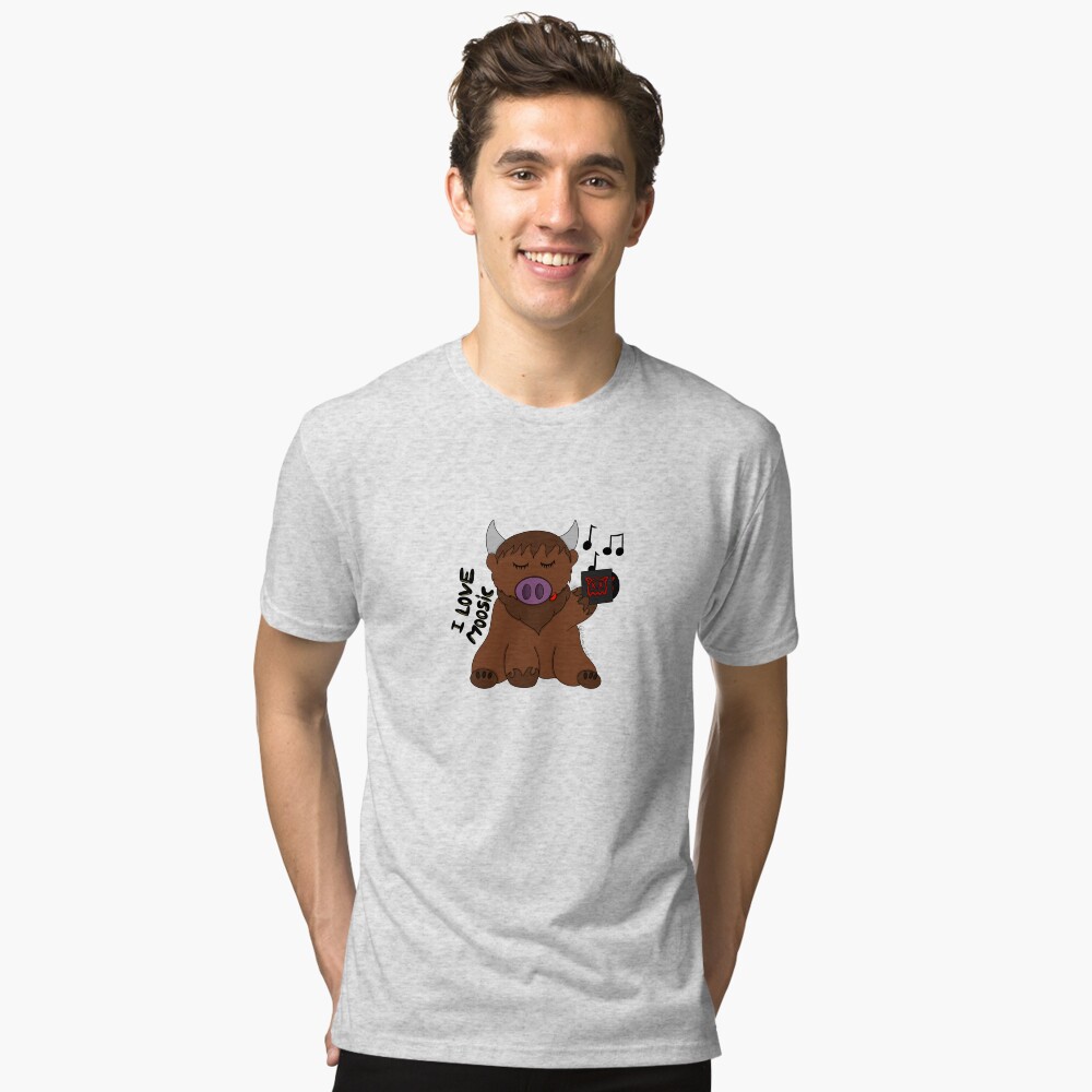 "Winston - Sick Boi Highland Cow" Sticker for Sale by Chlomo-gal ...