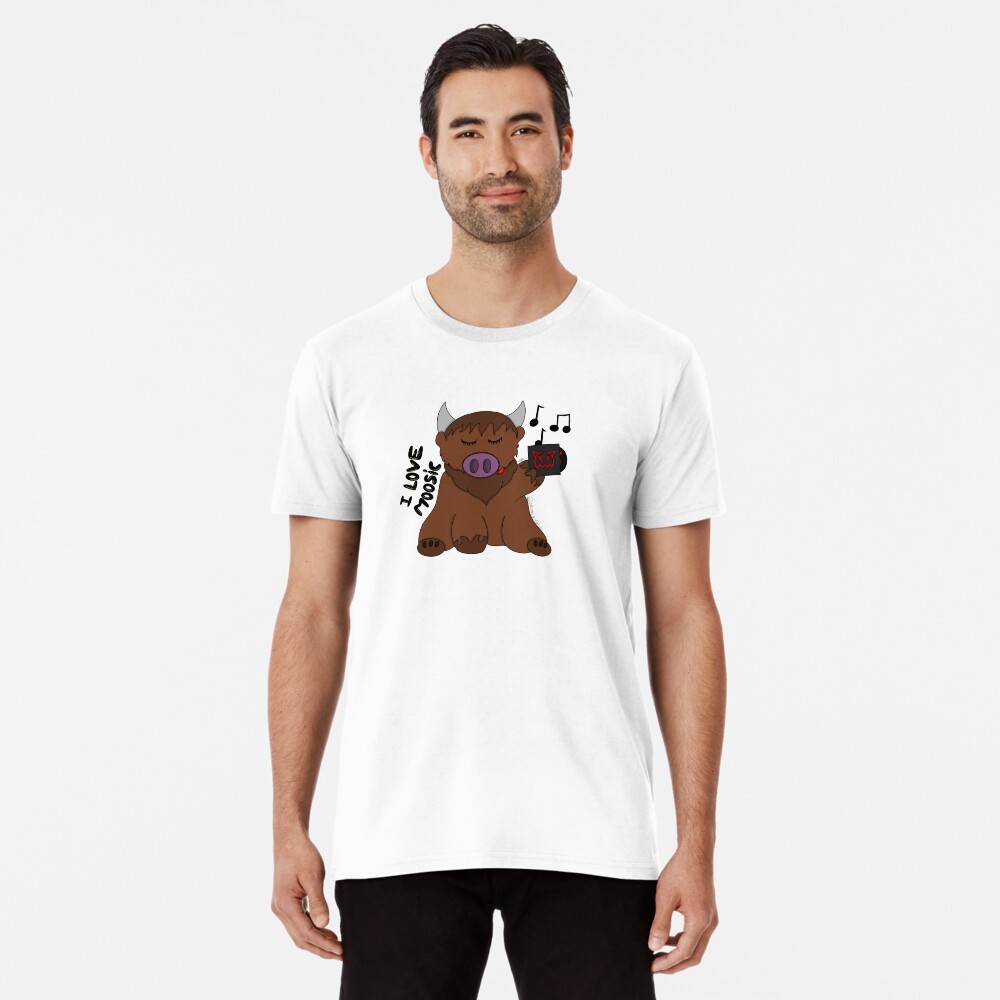 "Winston - Sick Boi Highland Cow" Sticker for Sale by Chlomo-gal ...