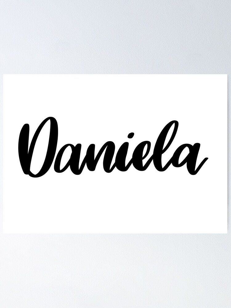 "Daniela" Poster for Sale by ellietography | Redbubble