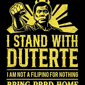 "Free Duterte - Supporter President Rodrigo Digong Duterte" Poster for ...