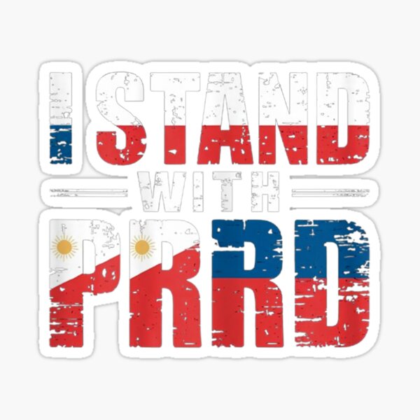 Pegatina for Sale con la obra «Apoyo a Duterte Vintage Gratis» de ...