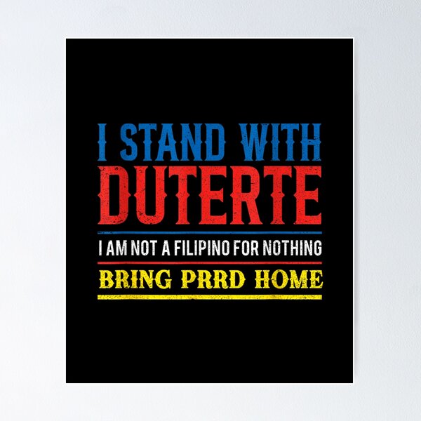 "Support Duterte – Stand with Duterte Against ICC Charges free duterte ...