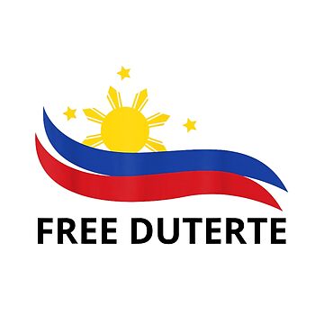 "Free Duterte Supporter President Rodrigo Digong Duterte" Art Board ...