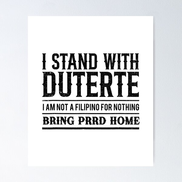 "Support Duterte – Stand with Duterte Against ICC Charges free duterte ...