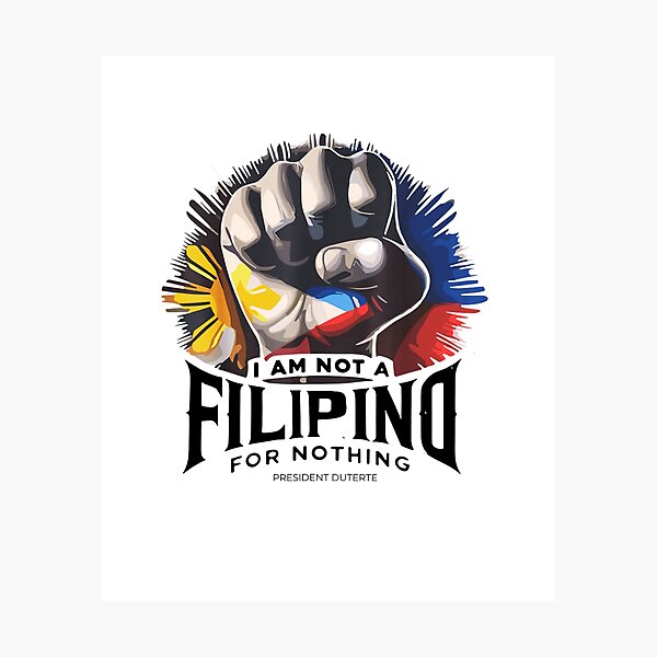 "Free Duterte Supporter President Rodrigo Digong Duterte" Photographic ...