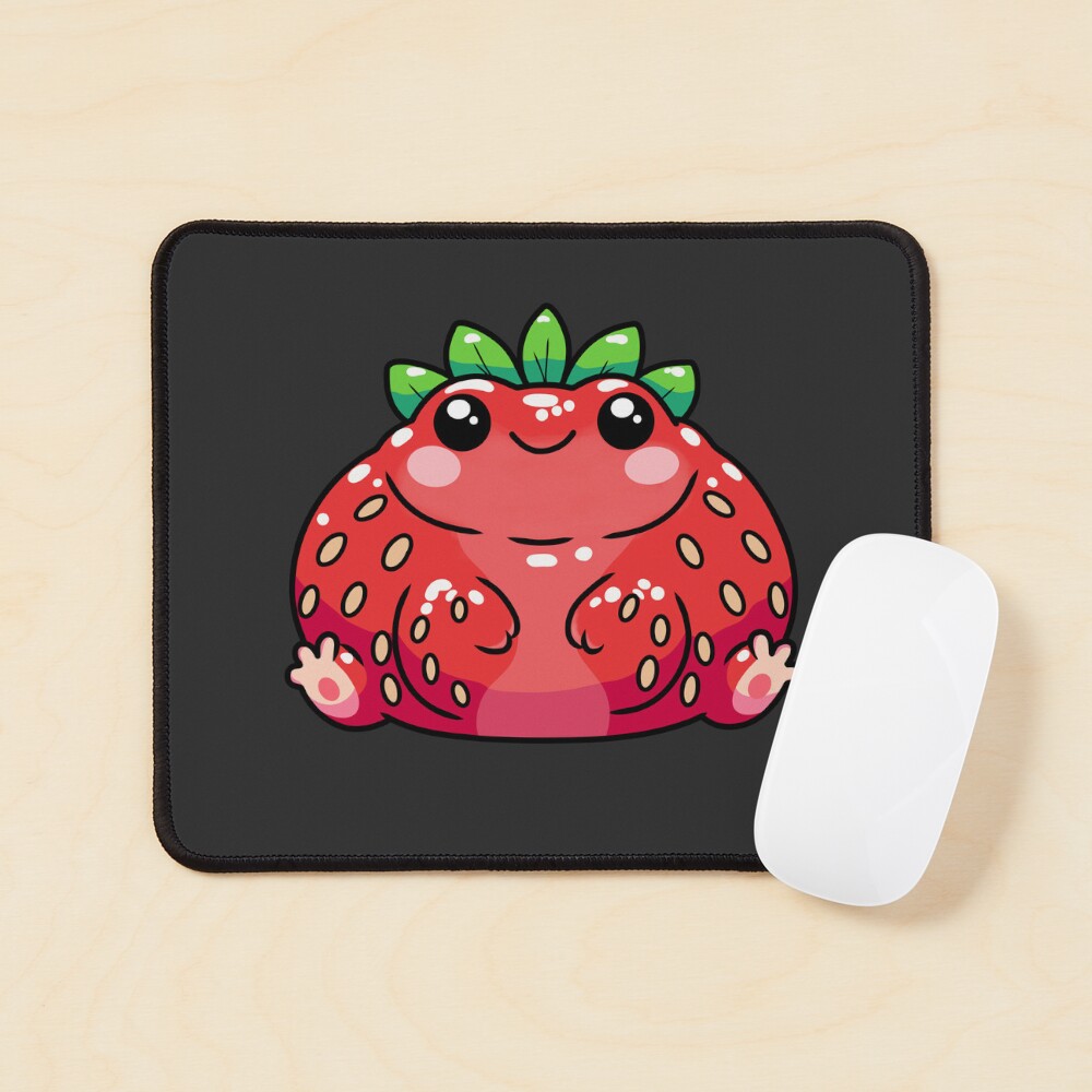 "Strawberry frog" Sticker for Sale by Delidream | Redbubble