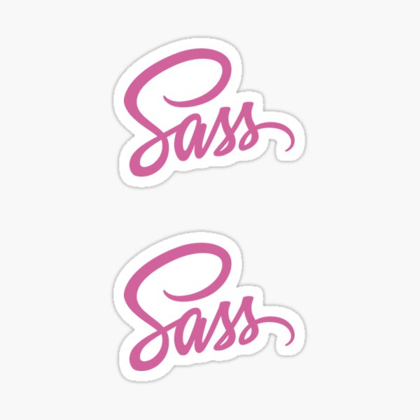 "SASS" Sticker for Sale by estruyf | Redbubble