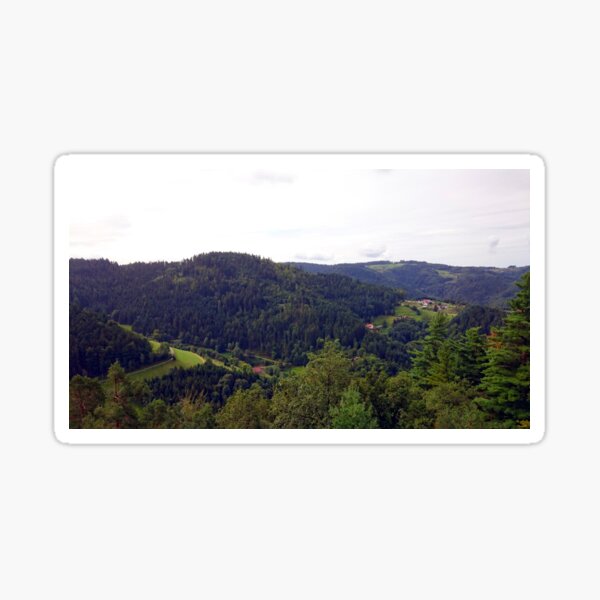 "Photo landscape Black Forest" Sticker for Sale by PM-Artistic | Redbubble