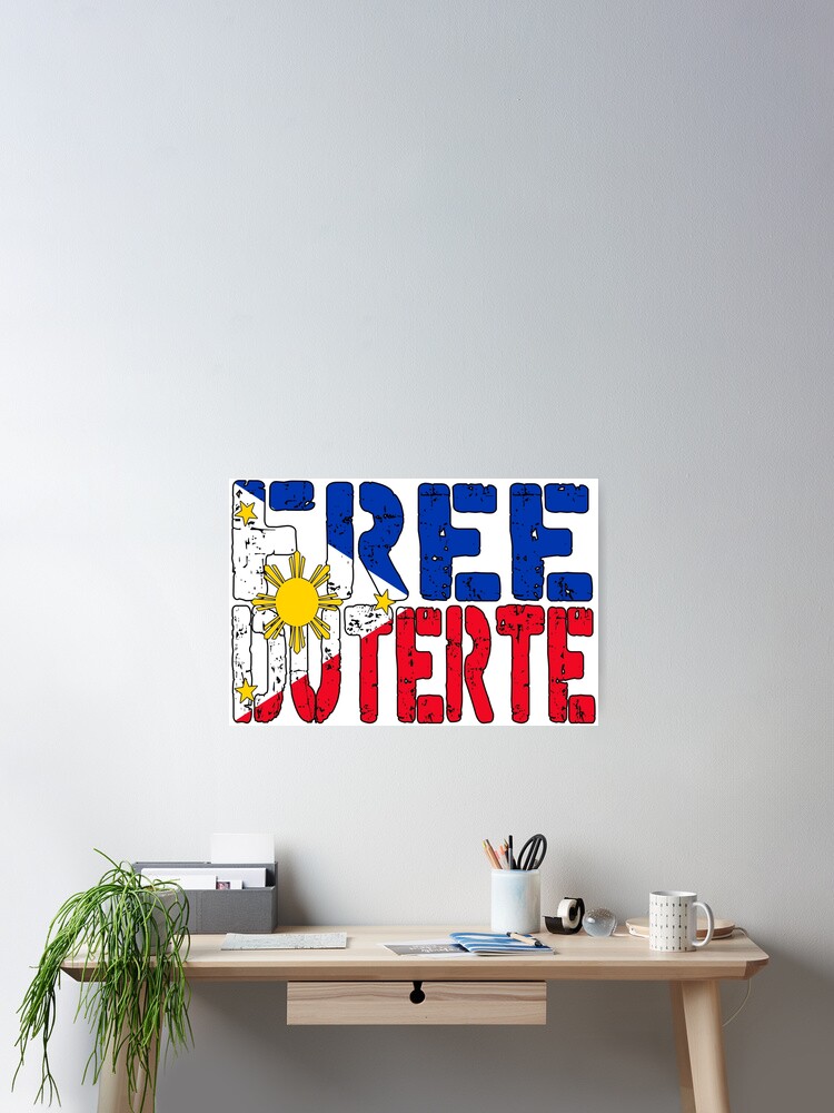 "Free Duterte, President Rodrigo Digong Duterte, du30 supporter" Poster ...