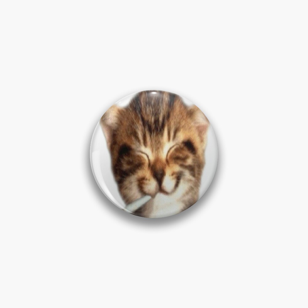 "Silly Smoking Kitty" Sticker for Sale by buryneetshop | Redbubble