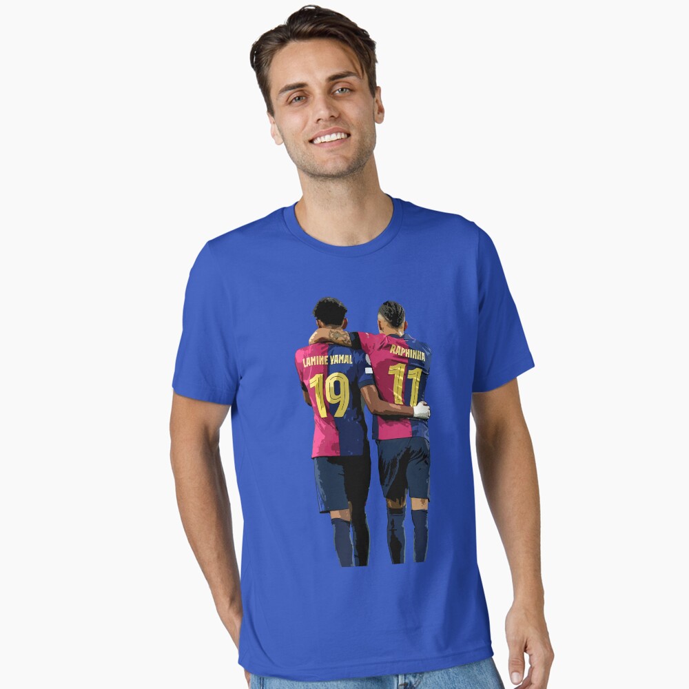 "Lamine Yamal + Raphinha" Sticker by raffrasta | Redbubble