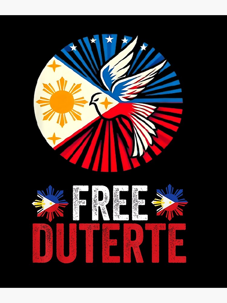 "Free Duterte - Supporter President Rodrigo Digong Duterte " Canvas ...