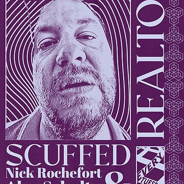 "Scuffed Realtor Brutalist Poster Nick Rochefort" Poster for Sale by ...