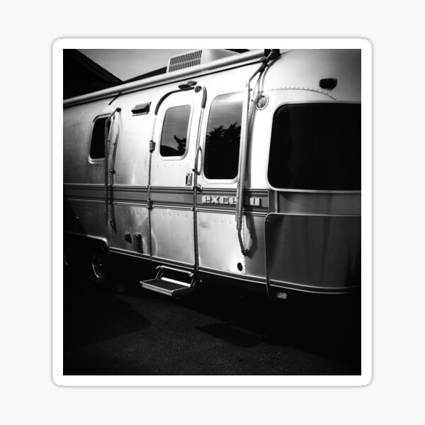 "Classic Airstream" Sticker for Sale by Mark Spowart | Redbubble