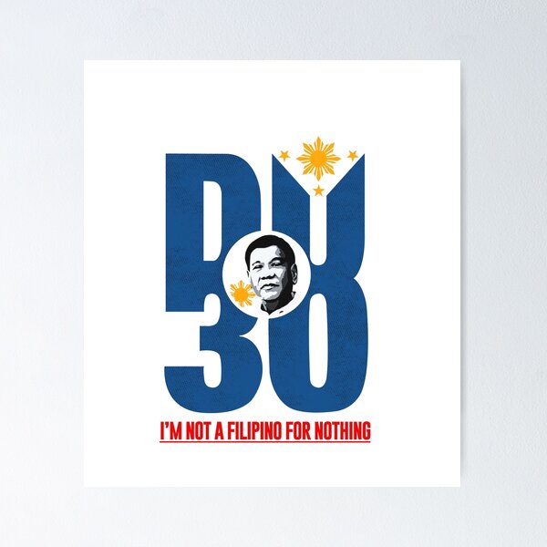 "Duterte tees-Bold Leadership Tribute" Poster for Sale by ...