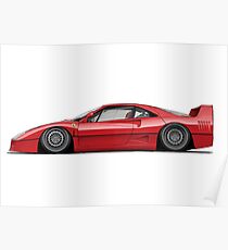 Ferrari F40 Posters | Redbubble