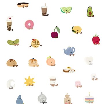 "Jellycat Amuseables Family Pack" Sticker for Sale by lherl18 | Redbubble