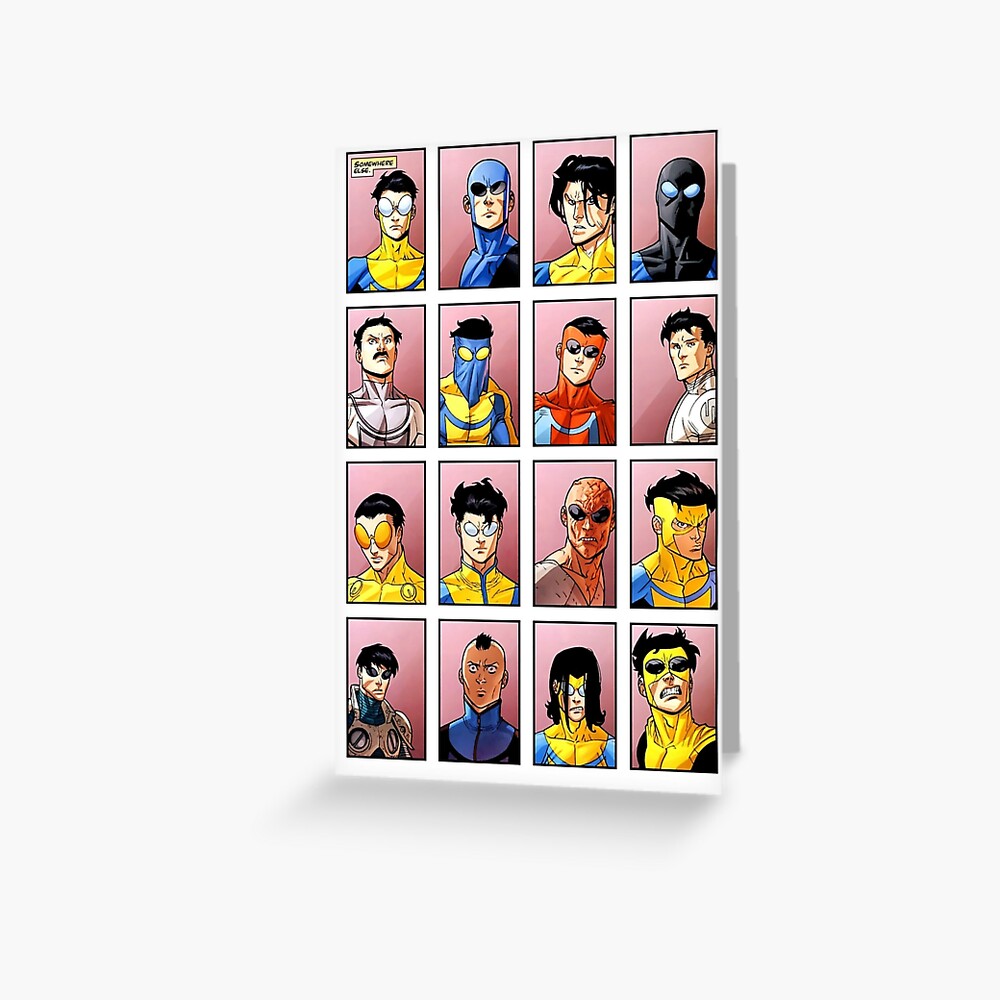 "Invincible variants" Poster for Sale by socrazy3 | Redbubble