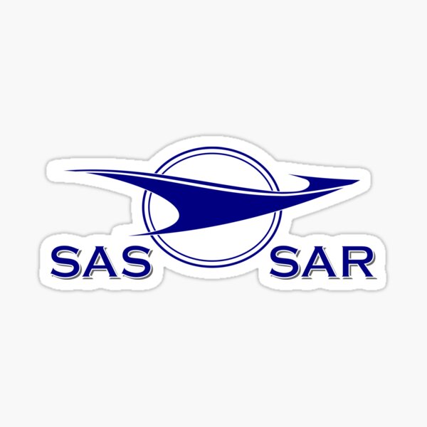 "SAS SAR 70's and 80's Logo" Sticker for Sale by Boerekaner | Redbubble
