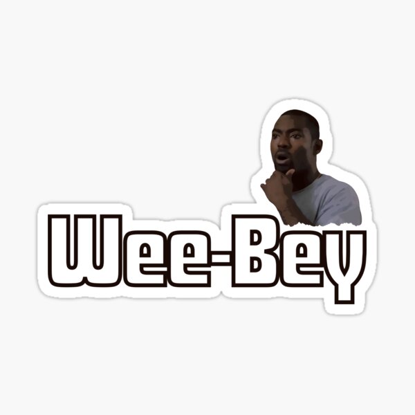 "Wee Bey" Sticker for Sale by UNK-Fatigues | Redbubble