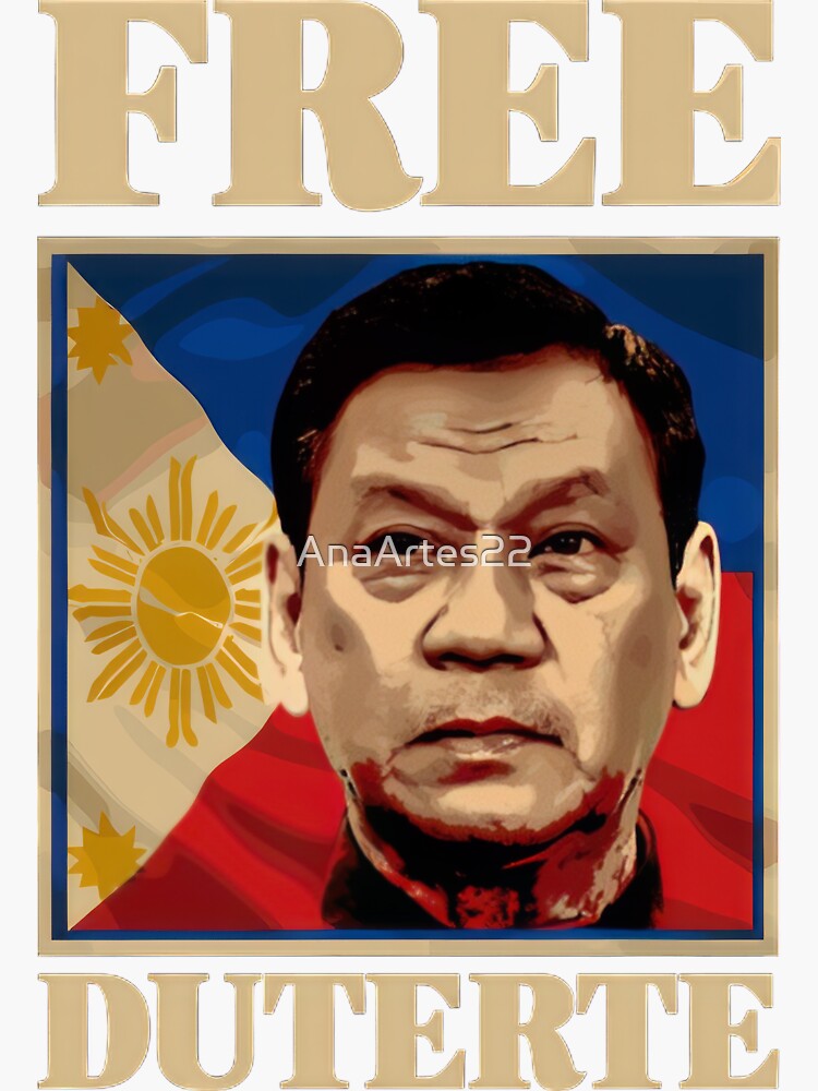 "President Duterte" Sticker for Sale by AnaArtes22 | Redbubble