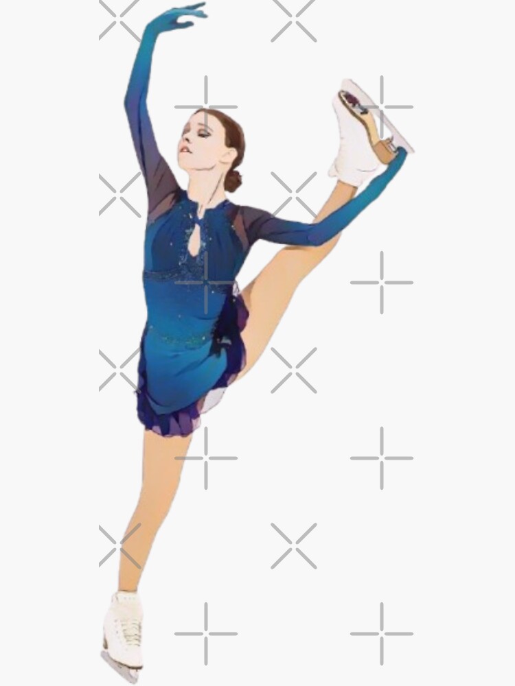 "Anna Shcherbakova SP 2020 - 2021 Art" Sticker for Sale by ...