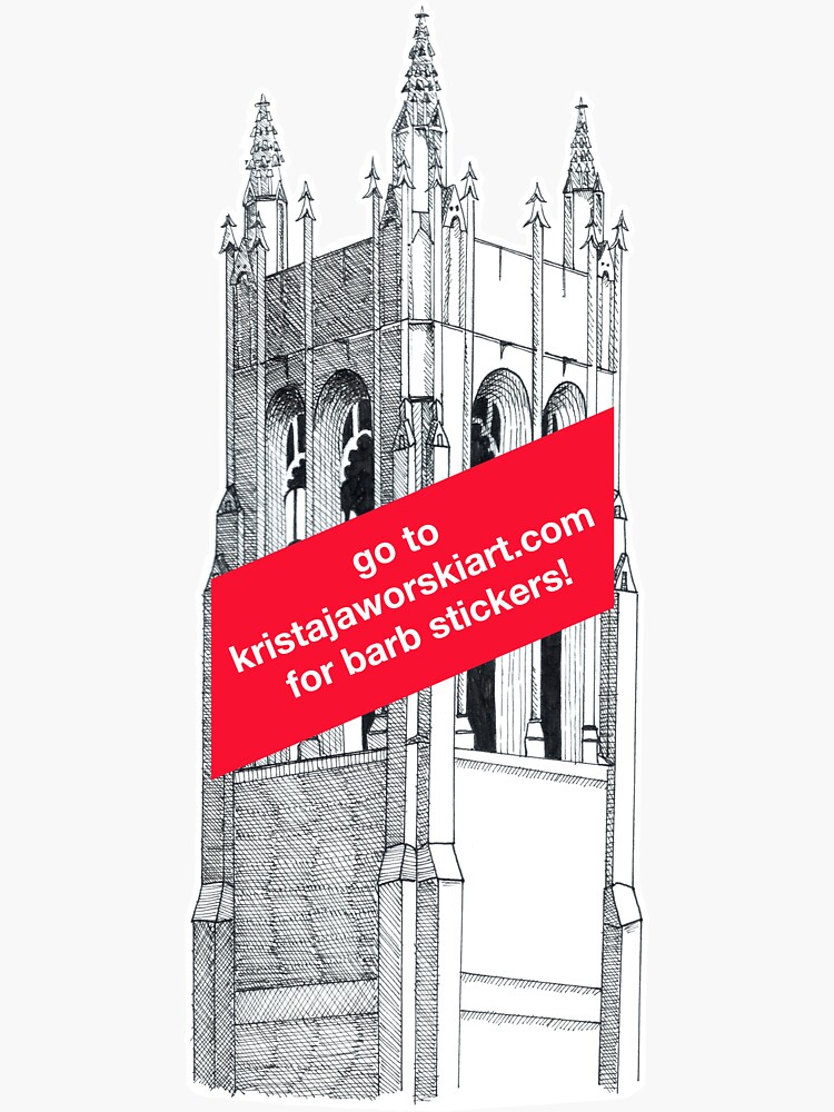 "Barb" Sticker for Sale by kristajaworski | Redbubble