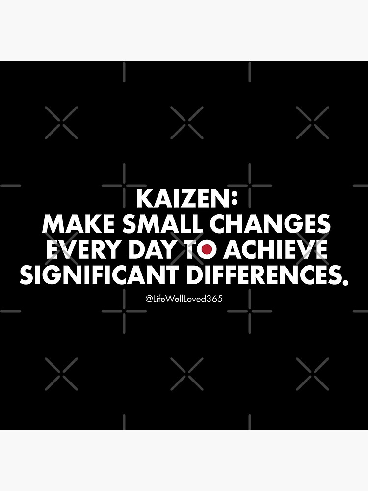 "Kaizen - Japanese Philosophy - Kaizen Method - Motivational - Life ...