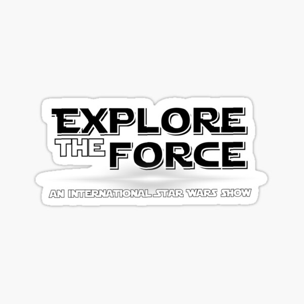"Explore The Force Logo" Sticker for Sale by exploretheforce | Redbubble