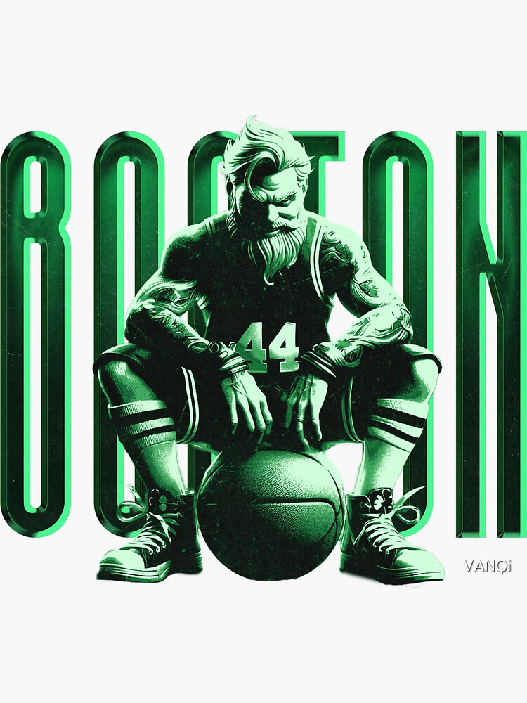 "BOSTON" Sticker for Sale by VANQi | Redbubble