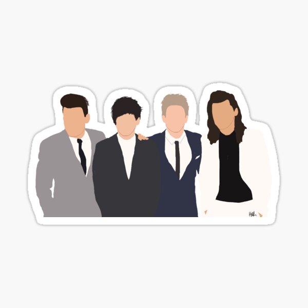 One Direction Stickers | Redbubble
